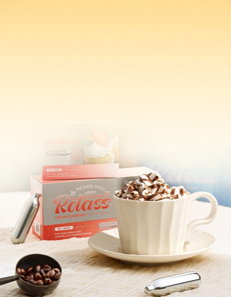 Professional Food-Grade N2O Cylinder & Cream Charger Manufacturer - Rotass