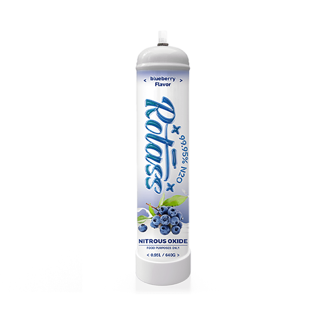 Wholesale 640g Steel Blueberry N2O Cylinder - Rotass