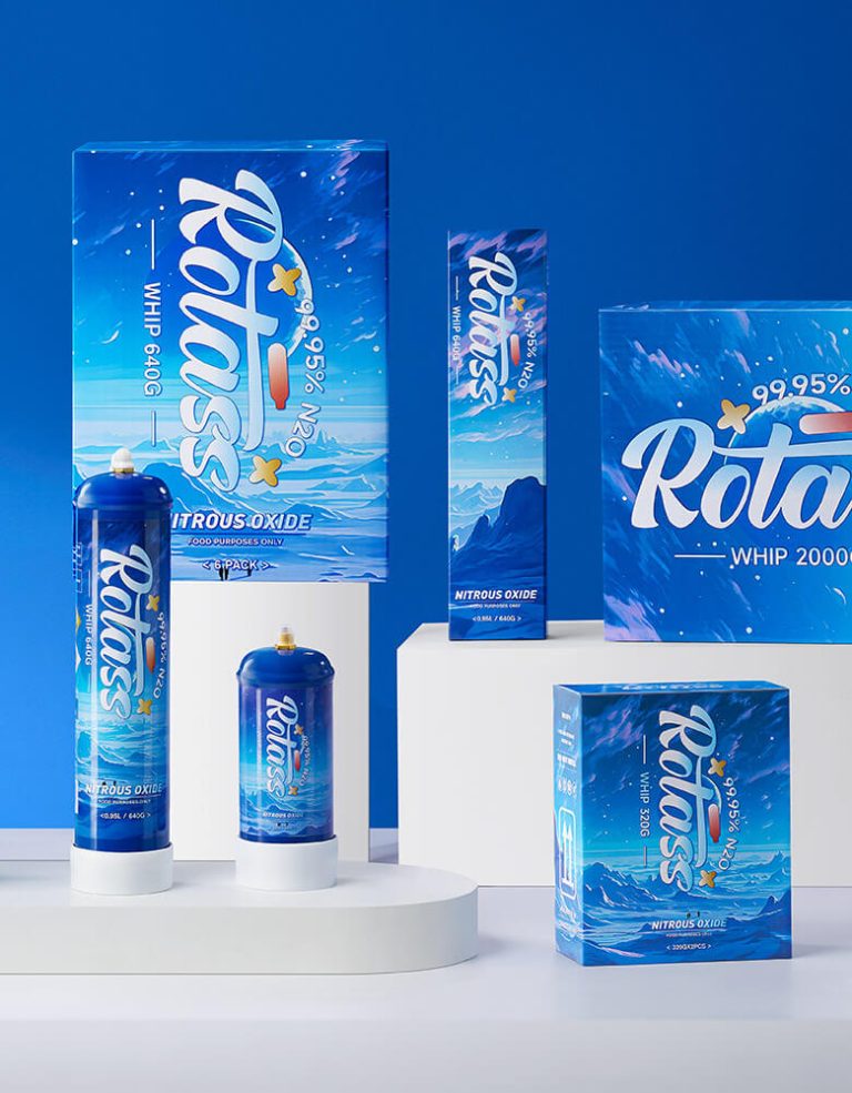 Wholesale Cream Chargers, CO2 Canisters and N2O Cylinders - Rotass