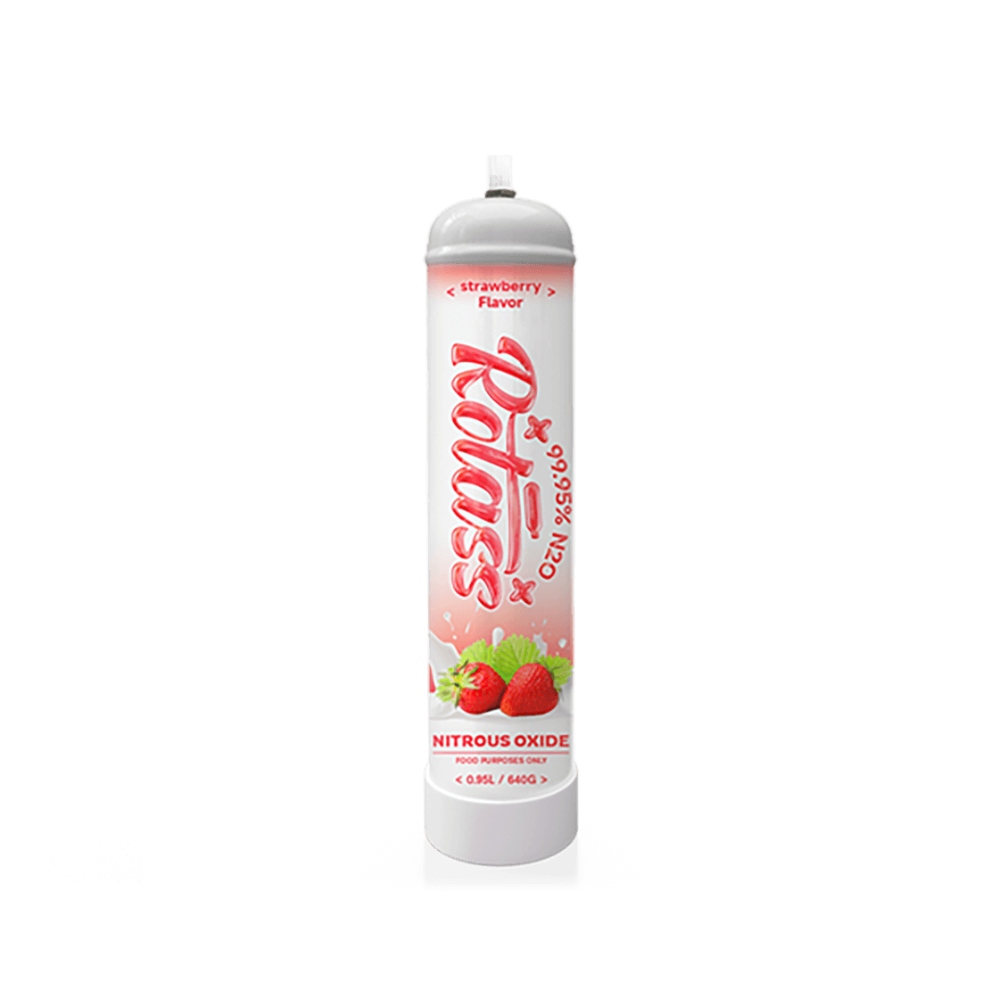 Wholesale 640g Steel Strawberry N2O Cylinder - Rotass
