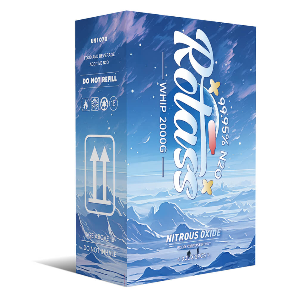 Wholesale 2000g Steel N2O Cylinder- Rotass