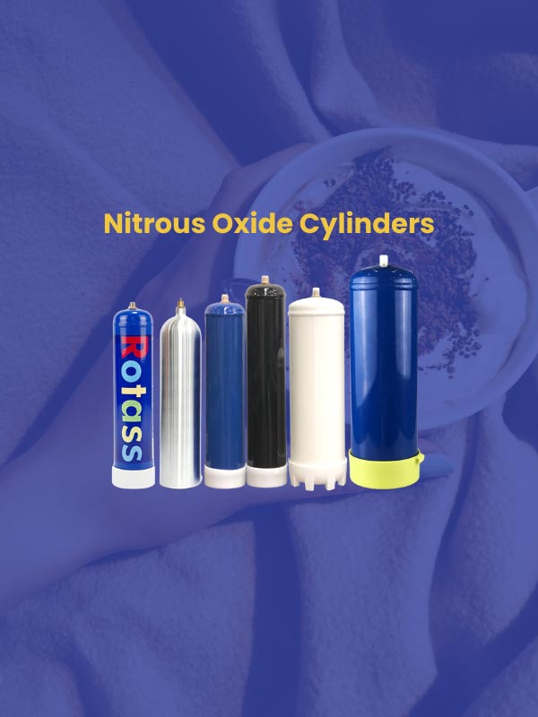 Buy 4 Nitrous Oxide Cylinders from China Manufacturer - Rotass