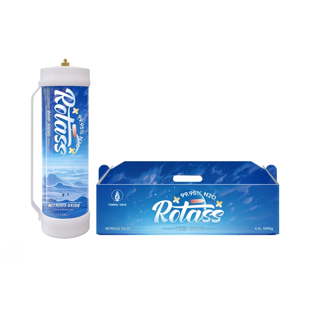 Rotass Wholesale Large Capacity 4.4L N2O Cylinder - Rotass